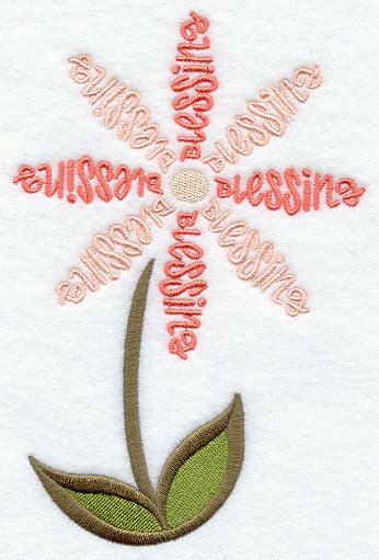 Blessing Flower – Embroidery Library
