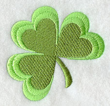 Swirling Shamrock Accent – Embroidery Library