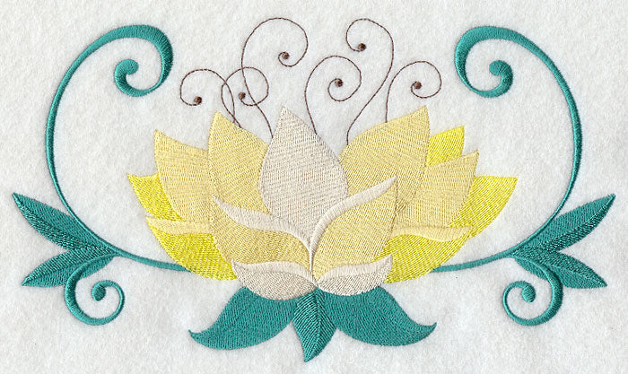 Lotus Flower – Embroidery Library