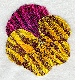 Tiger Pansy – Embroidery Library