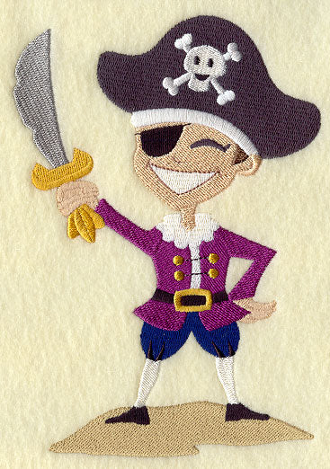Patrick Pirate – Embroidery Library