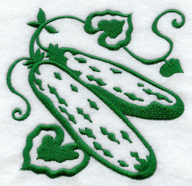 Cucumbers – Embroidery Library