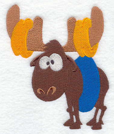 Floating Moose – Embroidery Library