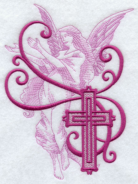 Cross and Angel Echo – Embroidery Library