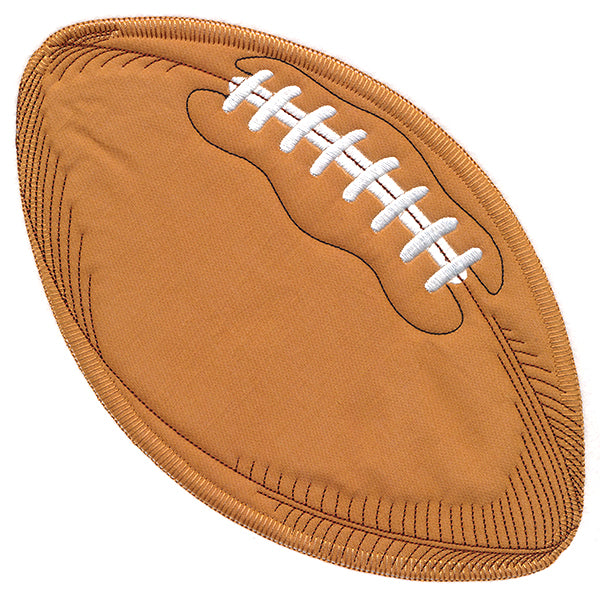 Football (Heirloom Applique) – Embroidery Library