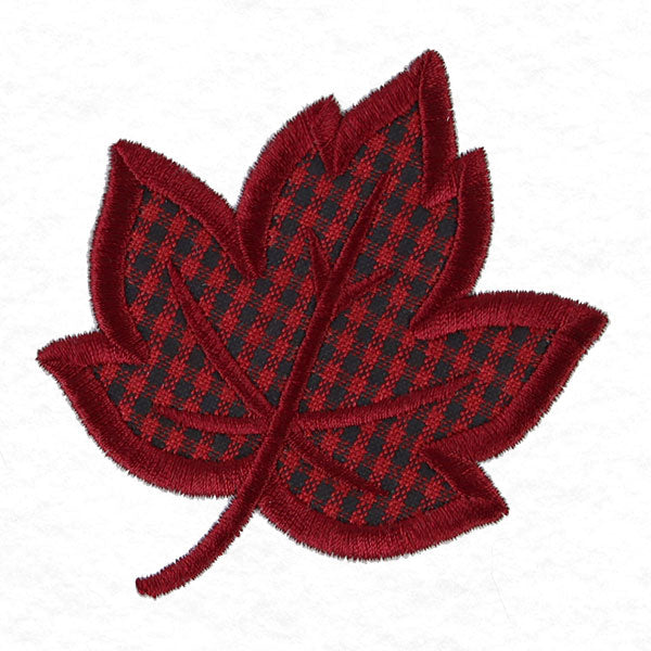 Fall Maple Leaf (Applique) – Embroidery Library