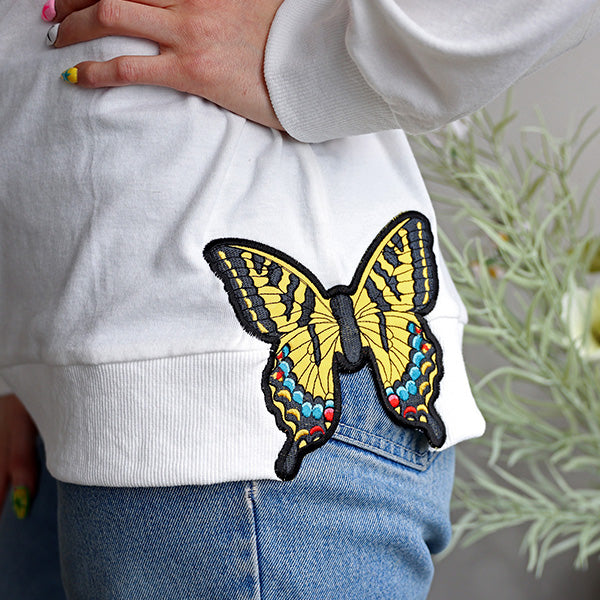 Swallowtail Accent (Split Seam Applique) – Embroidery Library