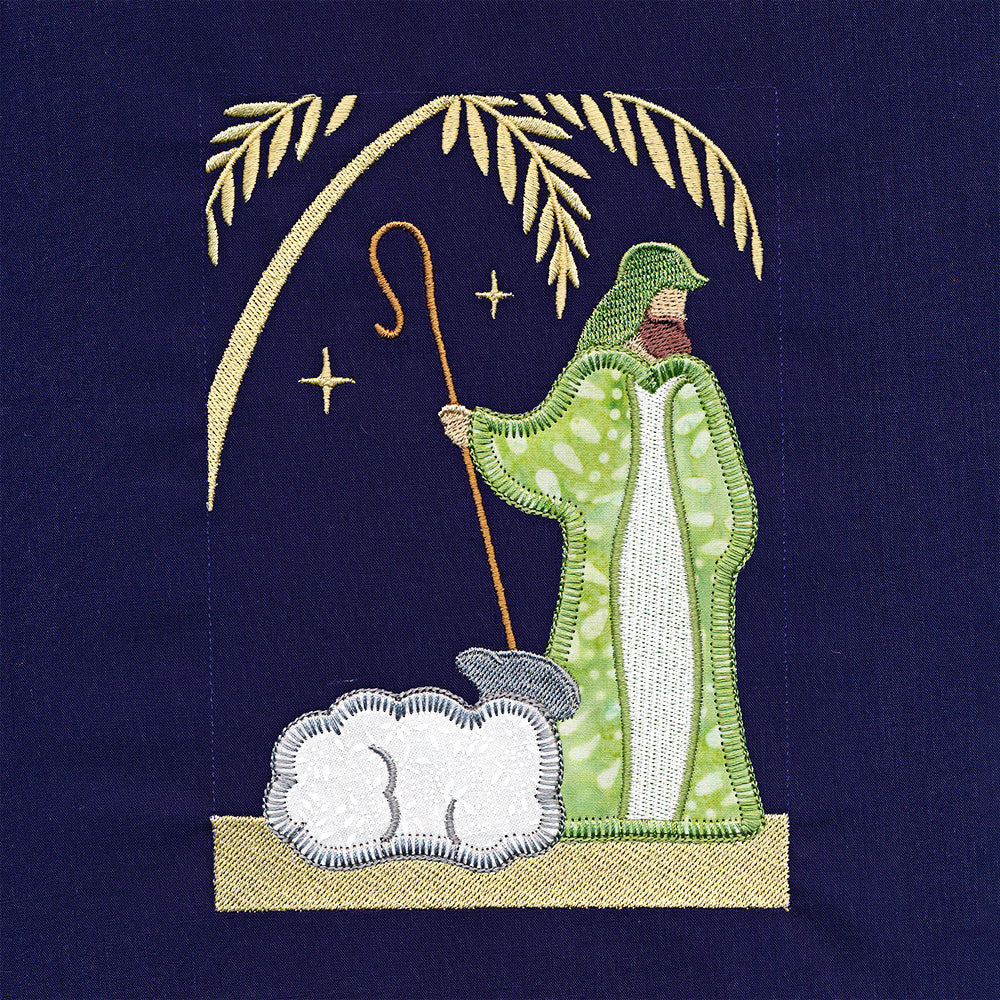 Nativity Story Build-A-Scene (Applique) Design Pack – Embroidery Library