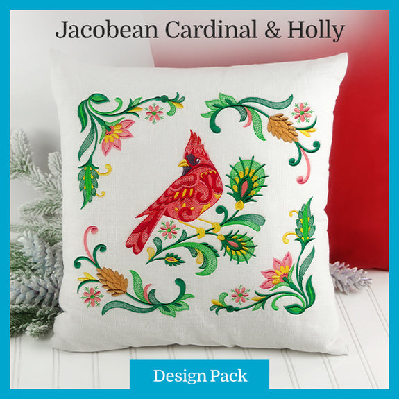 Cardinal Embroidery Designs – Embroidery Library