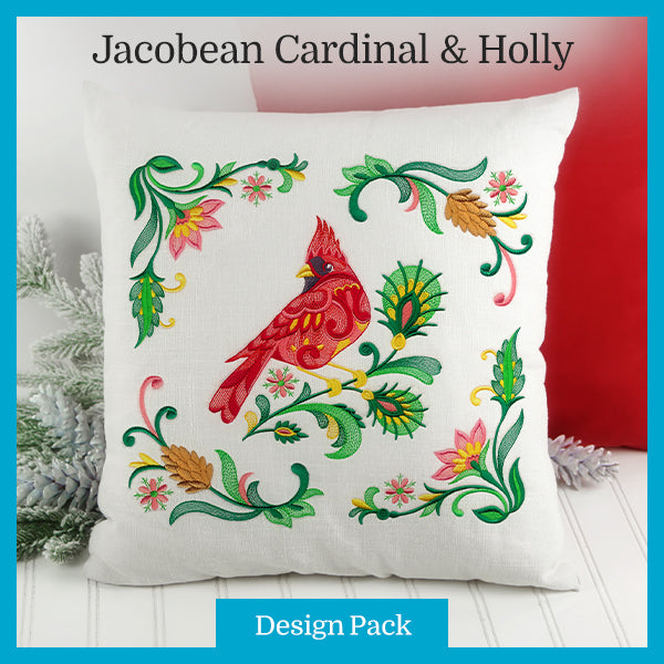 Cardinal Embroidery Designs – Embroidery Library