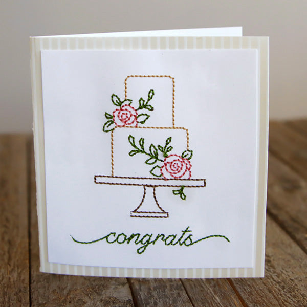 Congratulations & Celebrations (Cardstock) Design Pack – Embroidery Library
