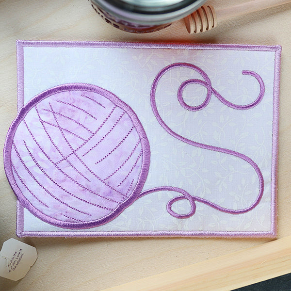 In-the-Hoop Mug Rug Embroidery Designs | Instant Downloads – Embroidery ...