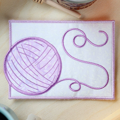 In-the-Hoop Mug Rug Embroidery Designs | Instant Downloads – Embroidery ...