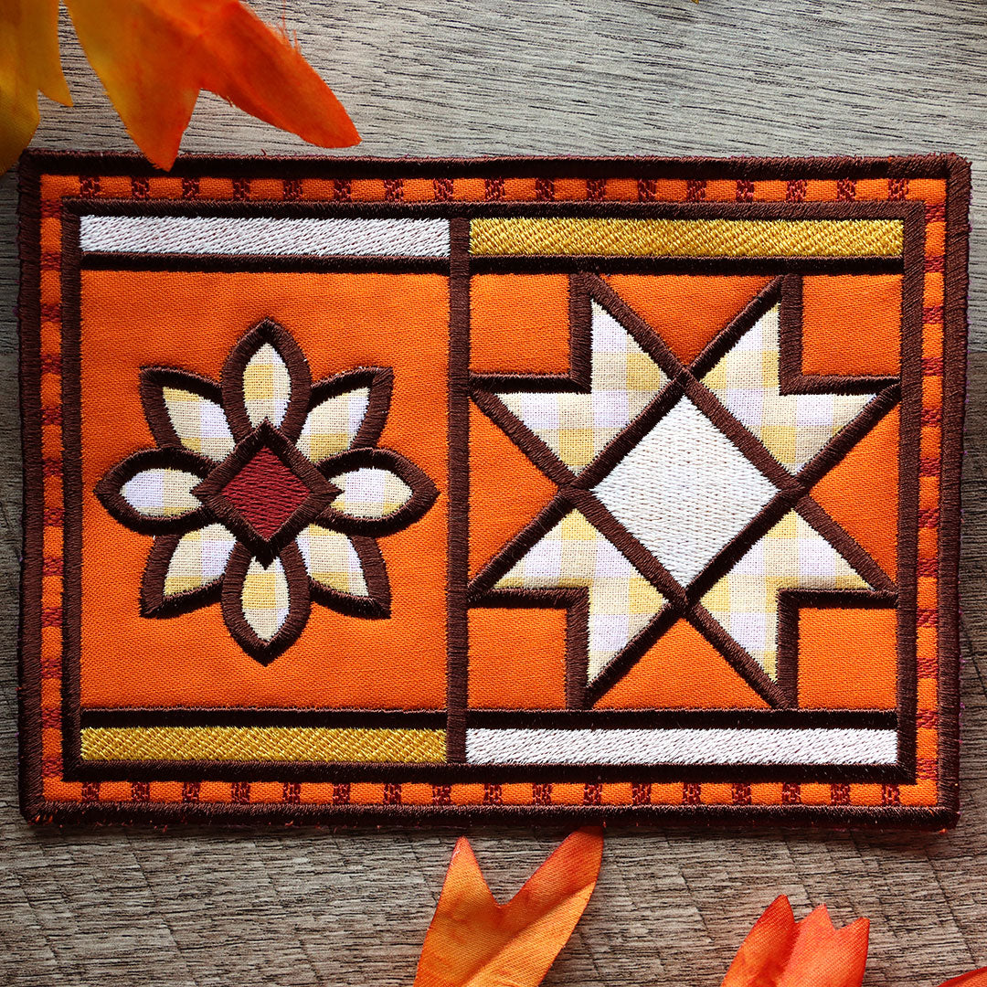 In-the-Hoop Mug Rug Embroidery Designs | Instant Downloads – Embroidery ...