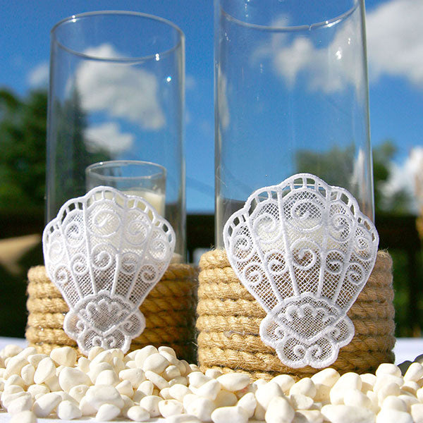 August Seashell (Lace) – Embroidery Library