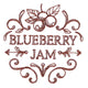Blueberry Jam Jar Topper – Embroidery Library