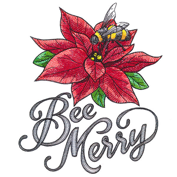 Bee Merry – Embroidery Library