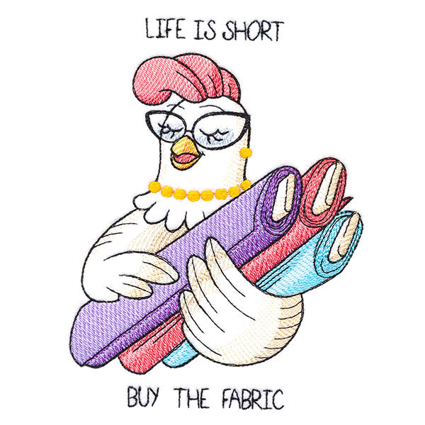 A Betty Chicken I Design Pack – Embroidery Library