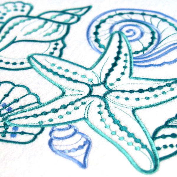 Ocean Textures and Treasures Feature – Embroidery Library