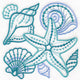 Ocean Textures and Treasures Feature – Embroidery Library