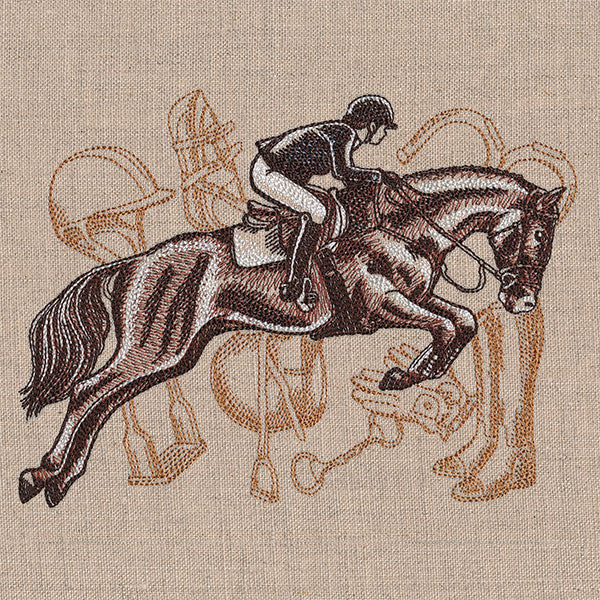 Prix Caprilli Dressage Horse Riding Medley – Embroidery Library