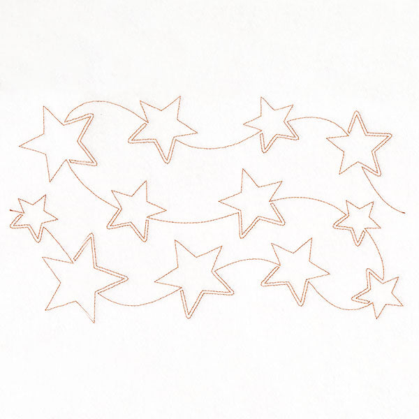 Americana Stars (Edge-to-Edge Quilting) – Embroidery Library