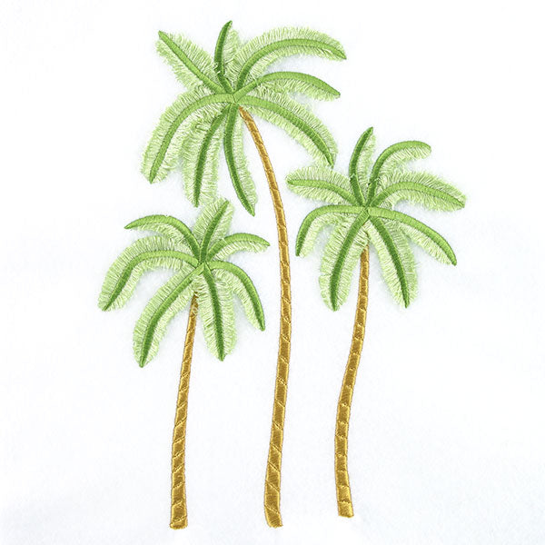 Stitch to the Tropics Palm Trees (Fringe) – Embroidery Library