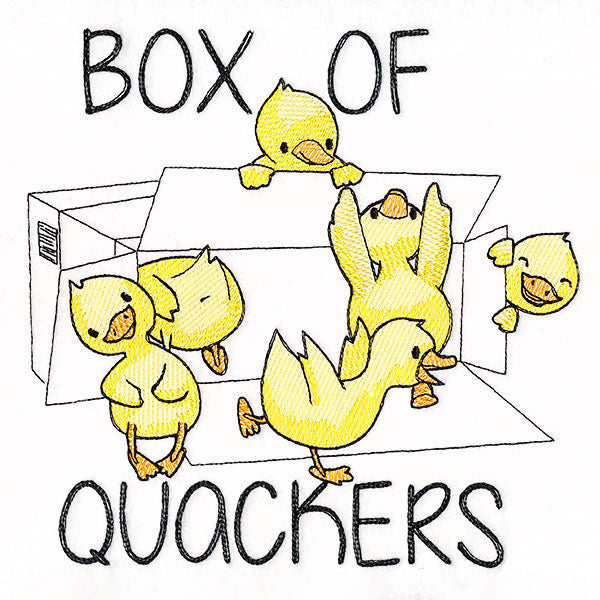 Box of Quackers – Embroidery Library