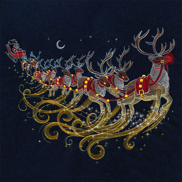 Magical Reindeer Team Feature – Embroidery Library