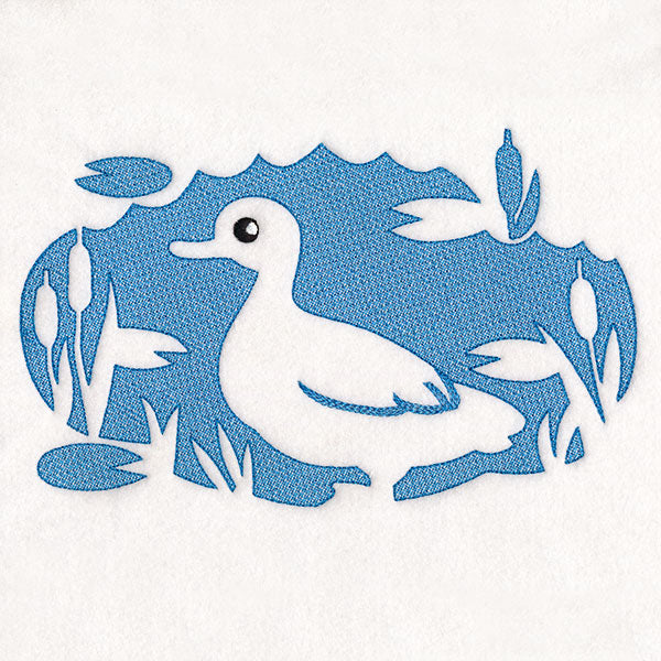 Country Duck (Embossed) – Embroidery Library