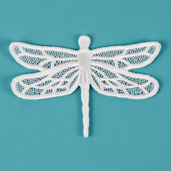 Winged Beauty - Dragonfly (Lace) – Embroidery Library