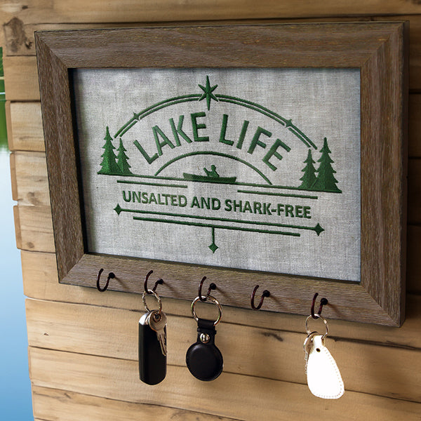 Lake Life - Unsalted and Shark-Free – Embroidery Library