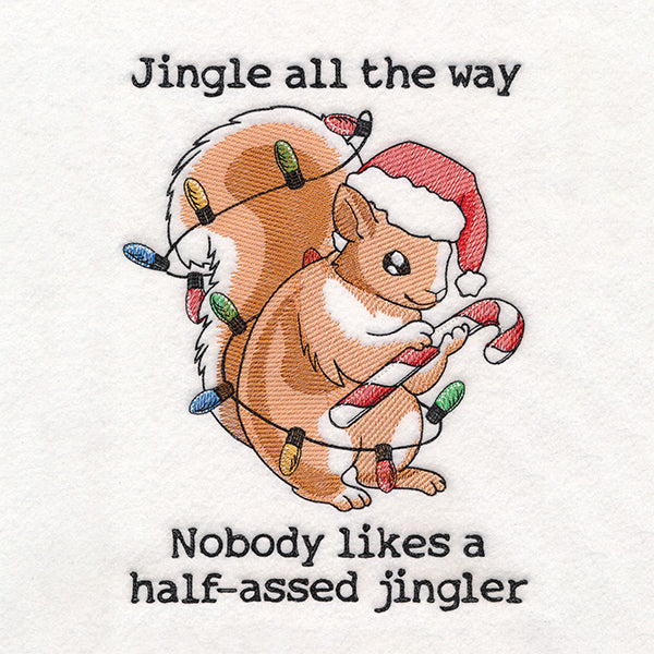 Jingle All the Way Squirrel – Embroidery Library