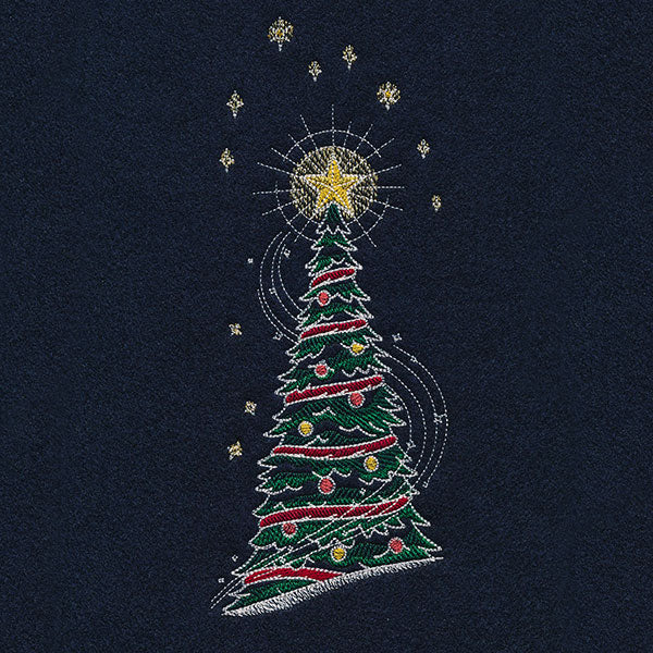 Midnight Christmas Garden - Christmas Tree – Embroidery Library