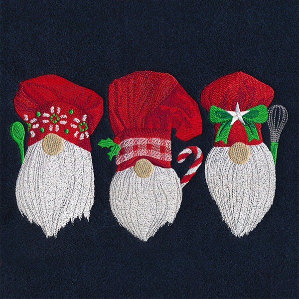 Baking Gnomes Christmas Trio – Embroidery Library