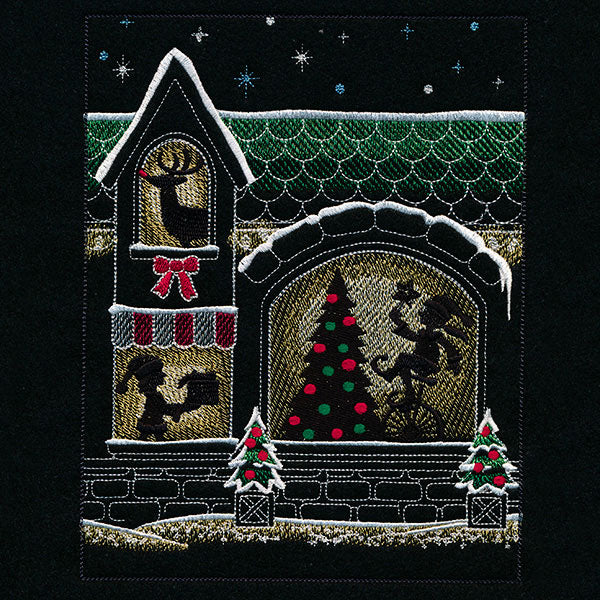 Santa's Workshop Panel Scene 3 – Embroidery Library