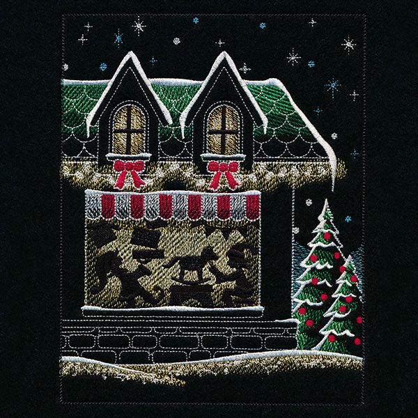 Santa's Workshop Panel Scene 4 – Embroidery Library