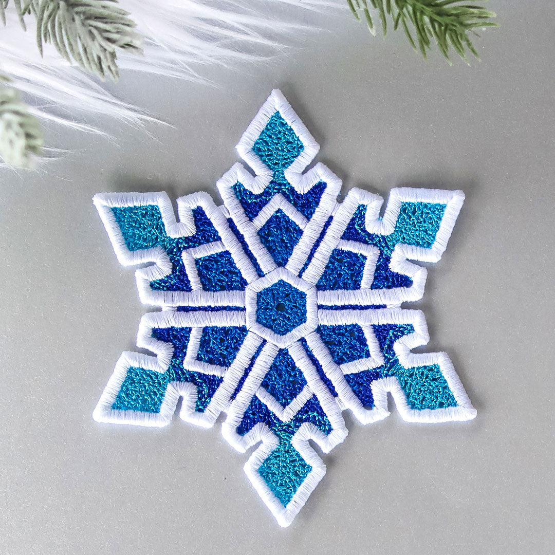 Frosted & Fancy Snowflakes - 5 (Lace) – Embroidery Library