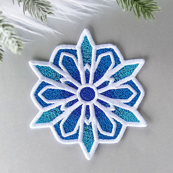 Frosted & Fancy Snowflakes - 4 (Lace) – Embroidery Library