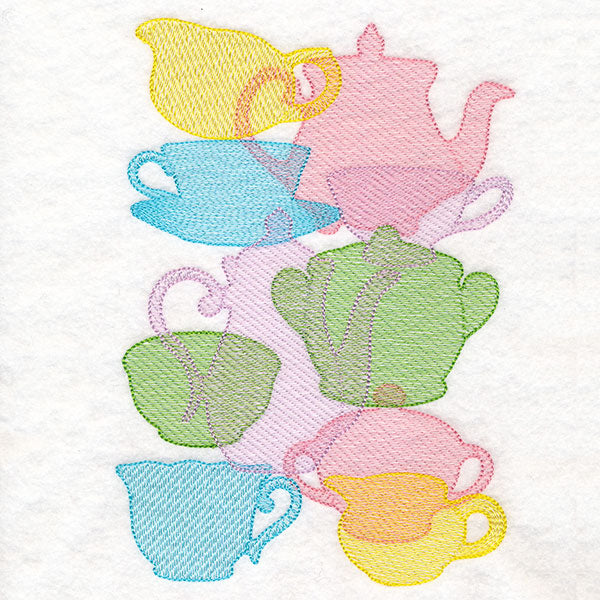 From the Kitchen - Tea time – Embroidery Library