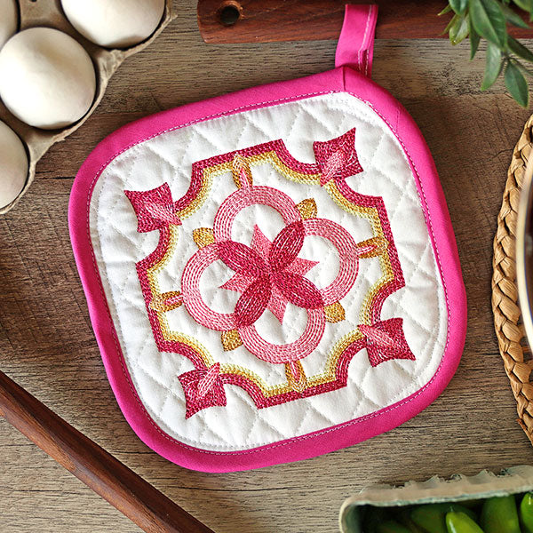 Geometric Color Theory Square – Embroidery Library