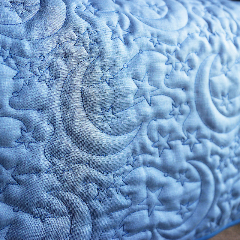 Simply Summer -Moon (Edge-to-Edge Quilting) – Embroidery Library