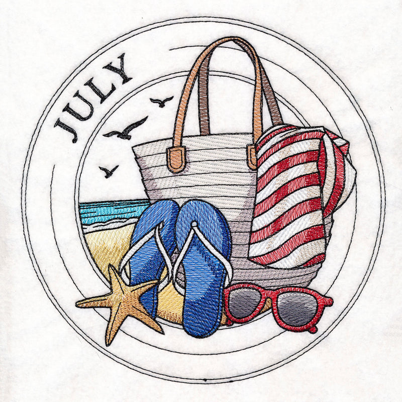 Stamps of the Month - July – Embroidery Library