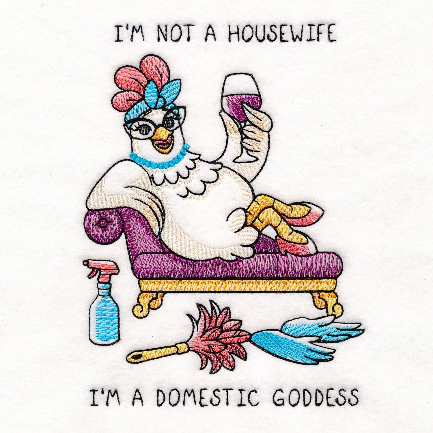 Betty Chicken – Embroidery Library