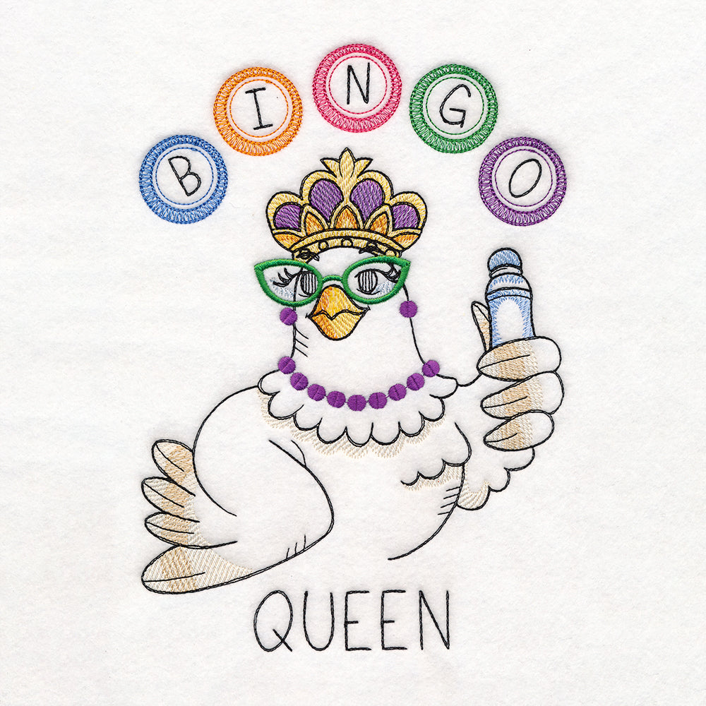 Betty Chicken – Embroidery Library
