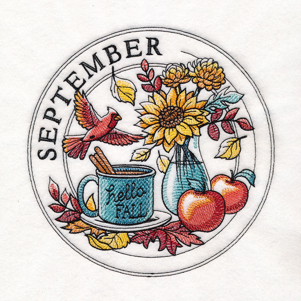Stamps of the Month - September – Embroidery Library
