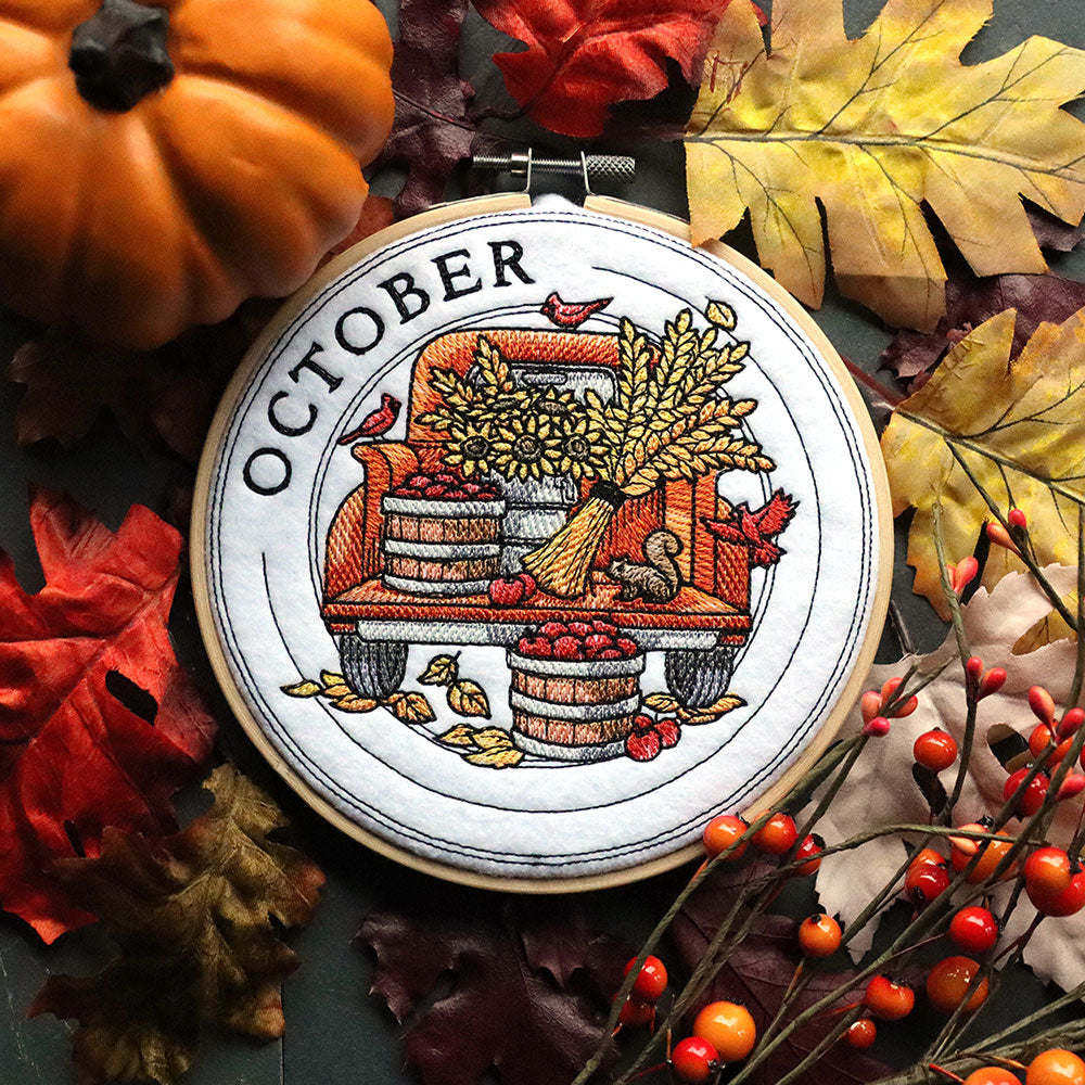Stamps of the Month - October – Embroidery Library