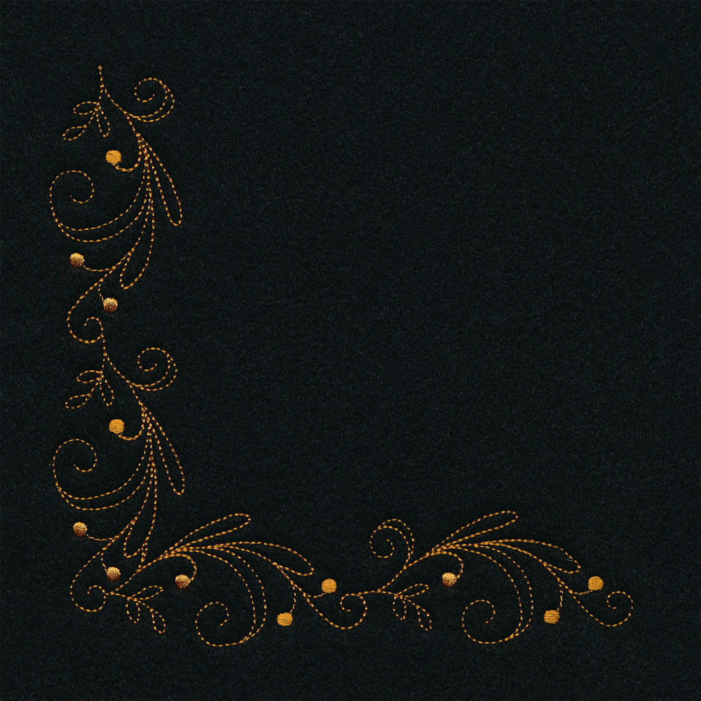 Delicate Holiday Corner - Botanicals – Embroidery Library