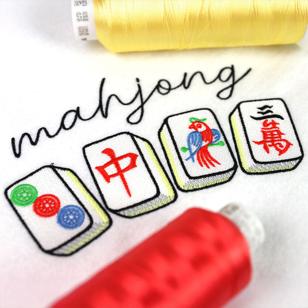 Mahjong Tiles – Embroidery Library