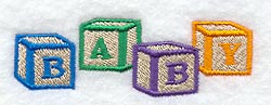 Baby Blocks – Embroidery Library